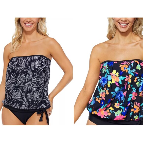 Island Escapes Swim Nwt Island Escapes Womens Coral Gables Bandeau
